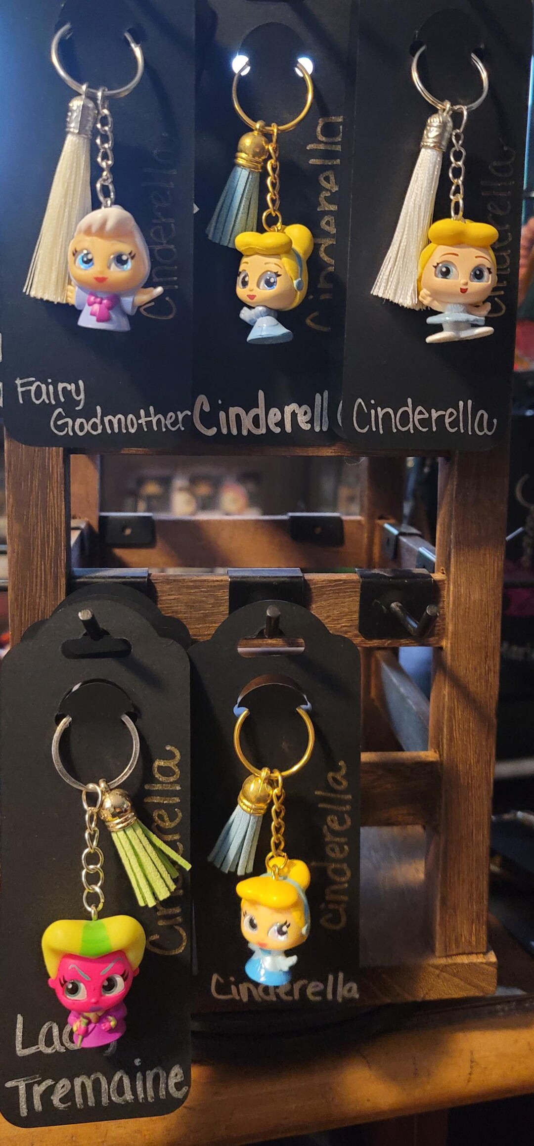 Cinderella Disney Keychains - Etsy