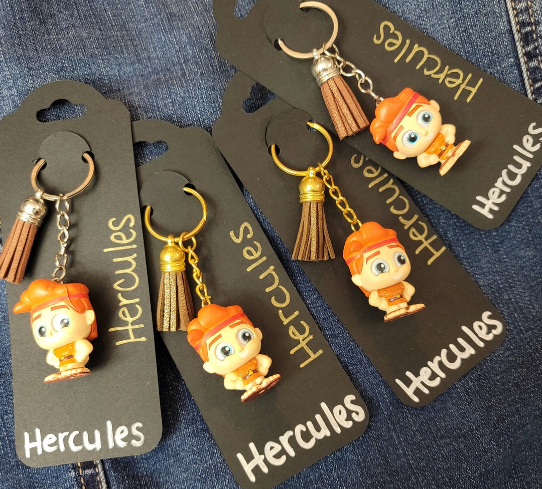 Hercules Disney Keychains - Etsy