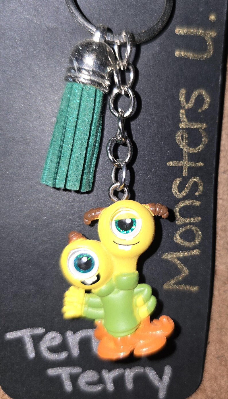Monster's University Disney Keychains - Etsy
