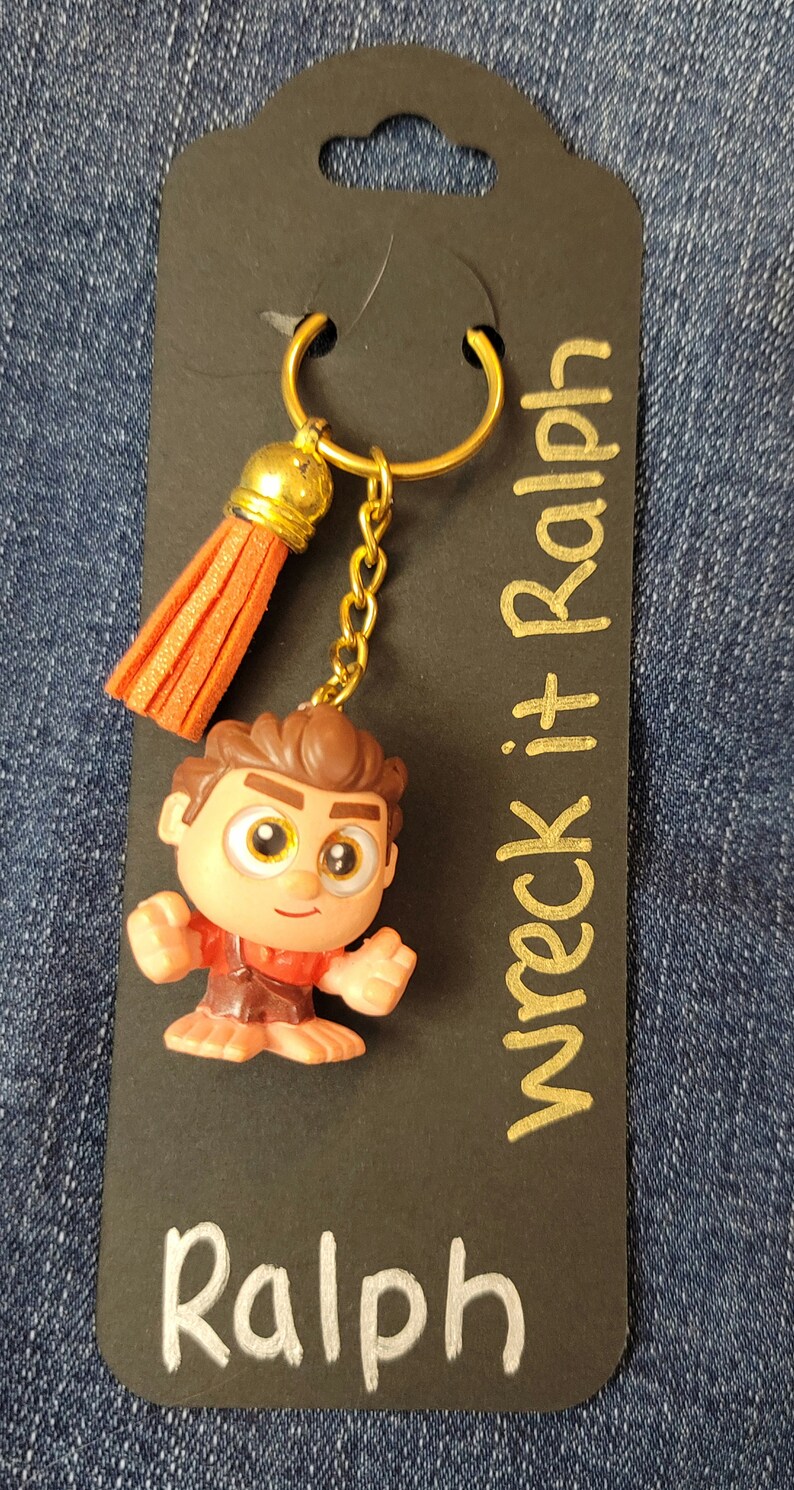 Wreck It Ralph Disney Keychains - Etsy