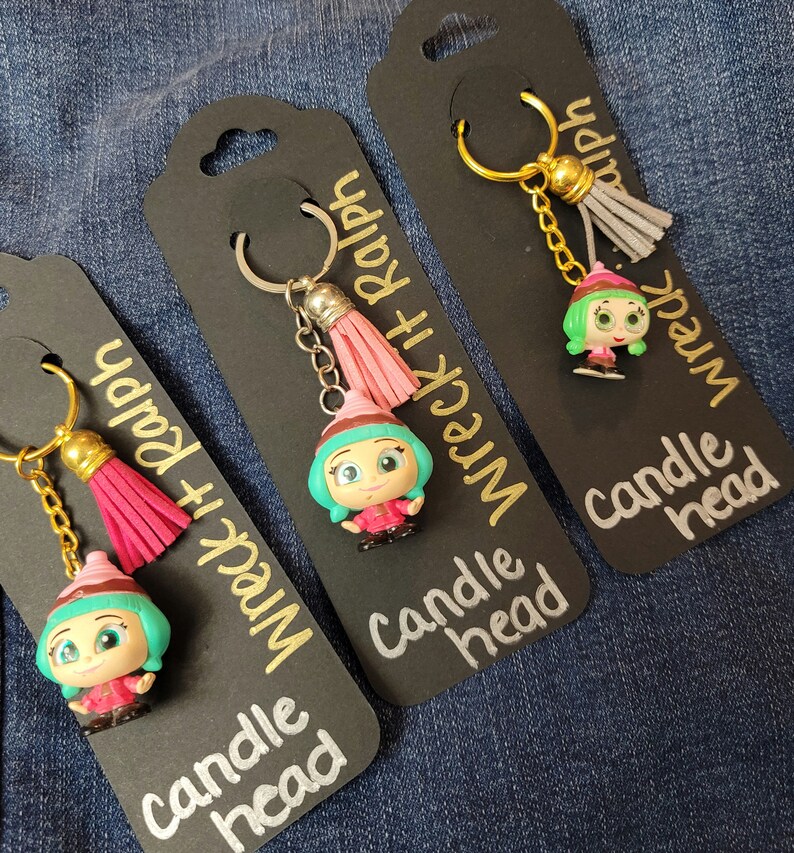 Wreck It Ralph Disney Keychains - Etsy