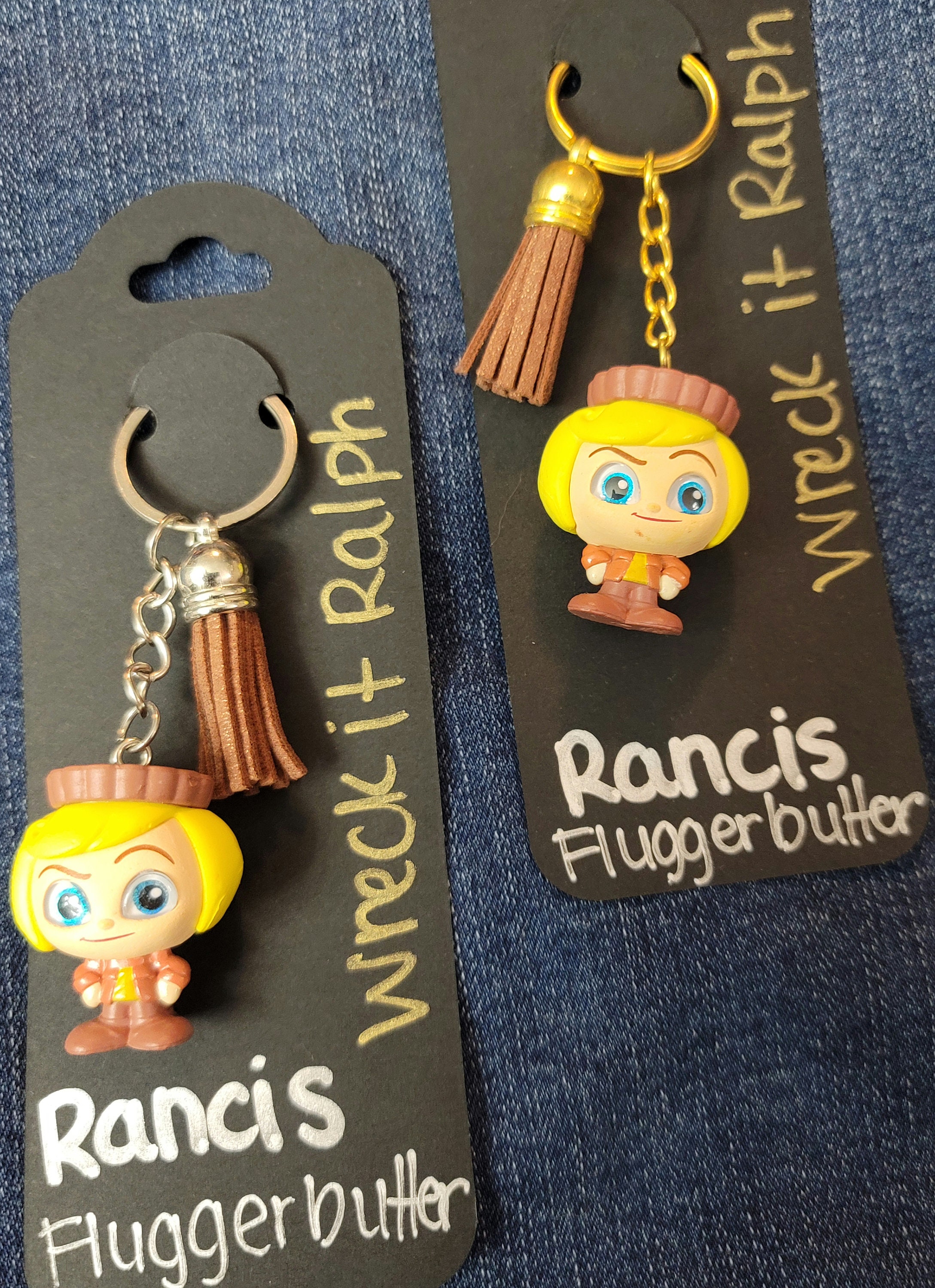 Wreck It Ralph Disney Keychains - Etsy