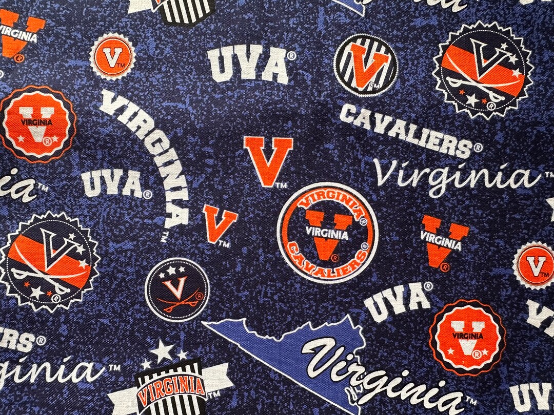 University of Virginia Fabric Handmade 18x18 Pillow - UVA Cavaliers ...