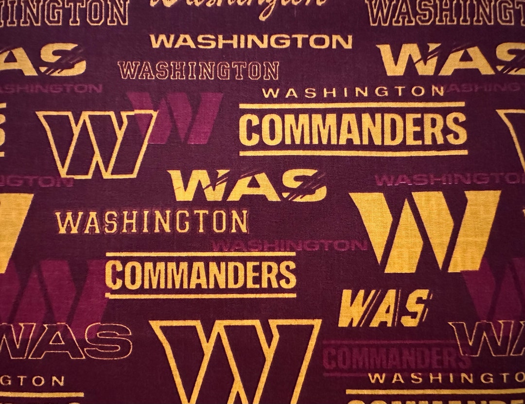 Washington Commanders Handmade 18x18 Pillow - NFL DC - Etsy