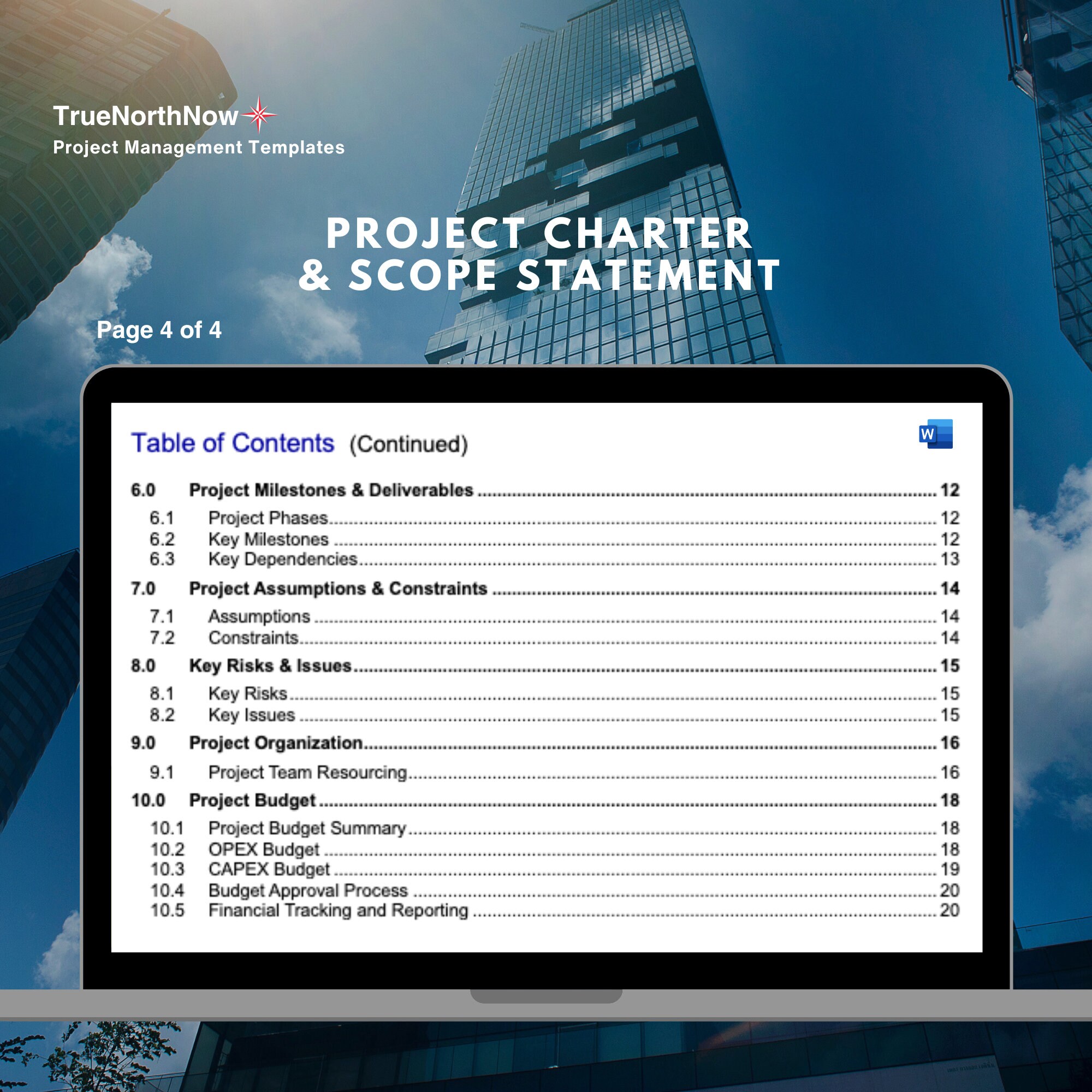 Project Charter, Scope Statement, Governance - Etsy