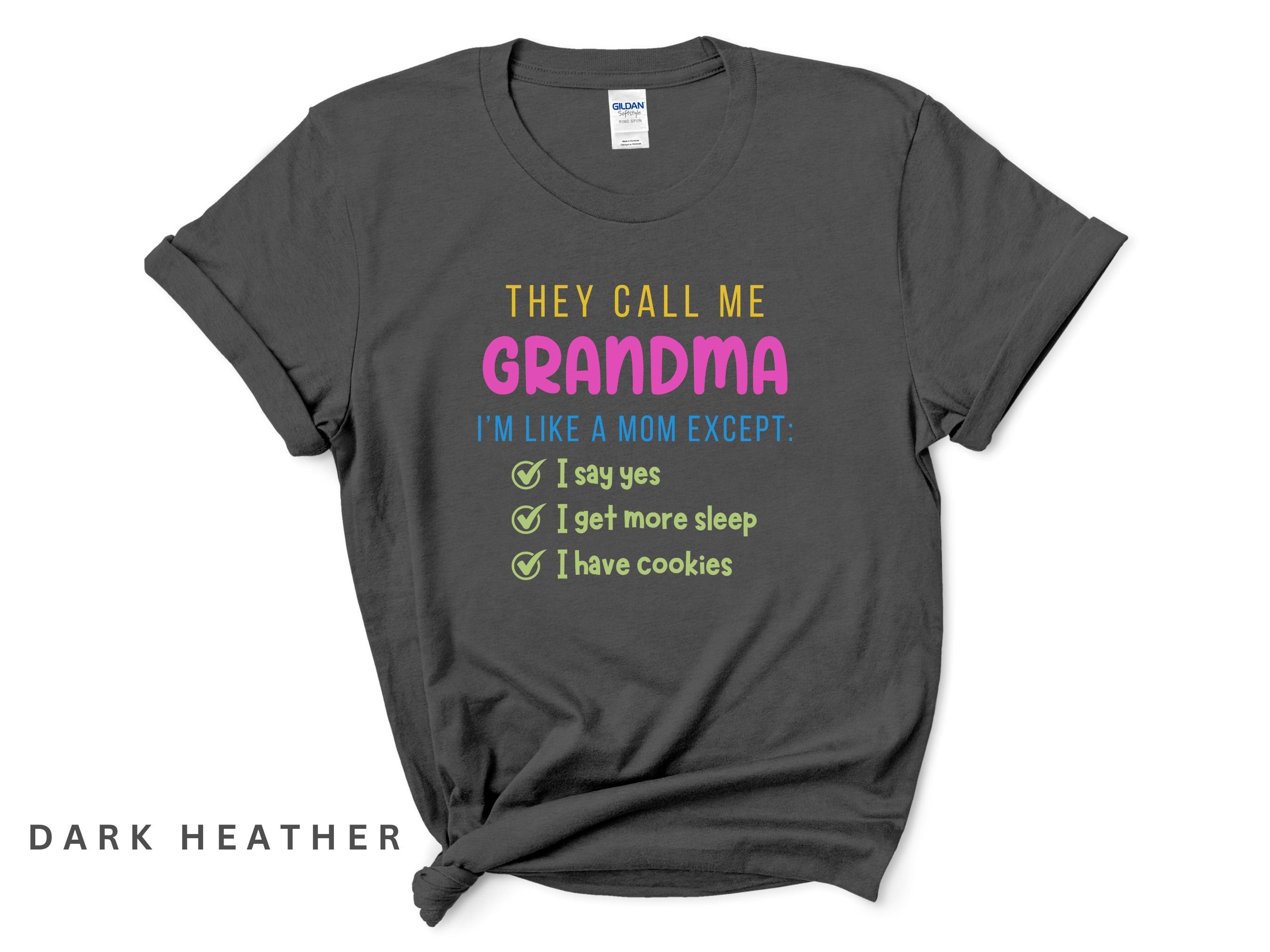 Custom Funny Grandma T-shirt Unique Personalized Gift for Grandmas ...