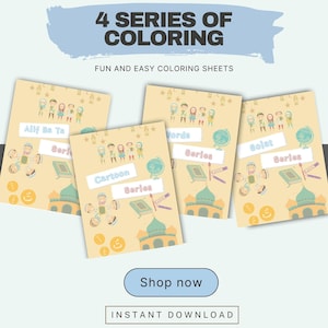 100 Printable Islamic Colouring Pages, Islamic Activity Book, Islamic ...