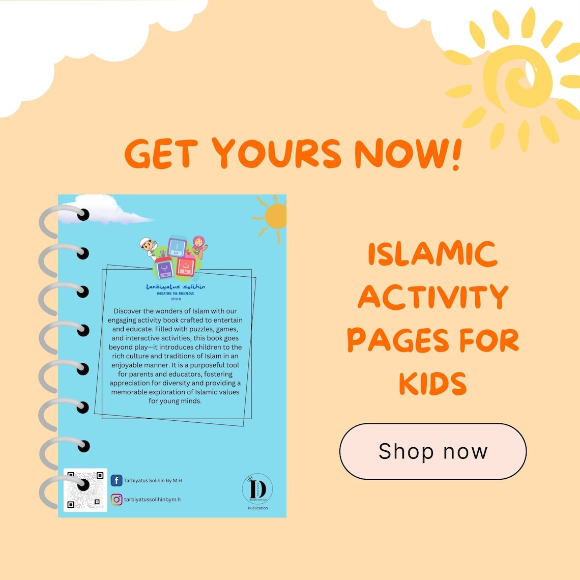 Islamic Activity Sheets for Kids, Islamic Coloring Book, Muslim Kids ...