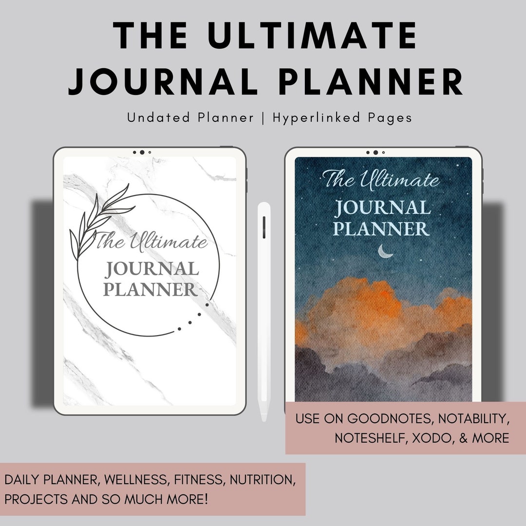 Ultimate Digital Journal Planner 2024 All in One Digital - Etsy