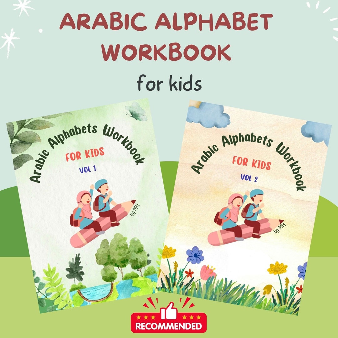 Arabic Alphabet Workbook for Kids, Learn Arabic Alphabet Tracing for ...