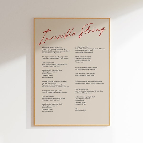 Invisible String Aesthetic - Etsy