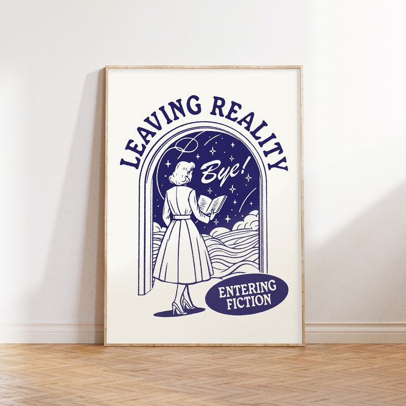 Im Reading Poster - Etsy UK