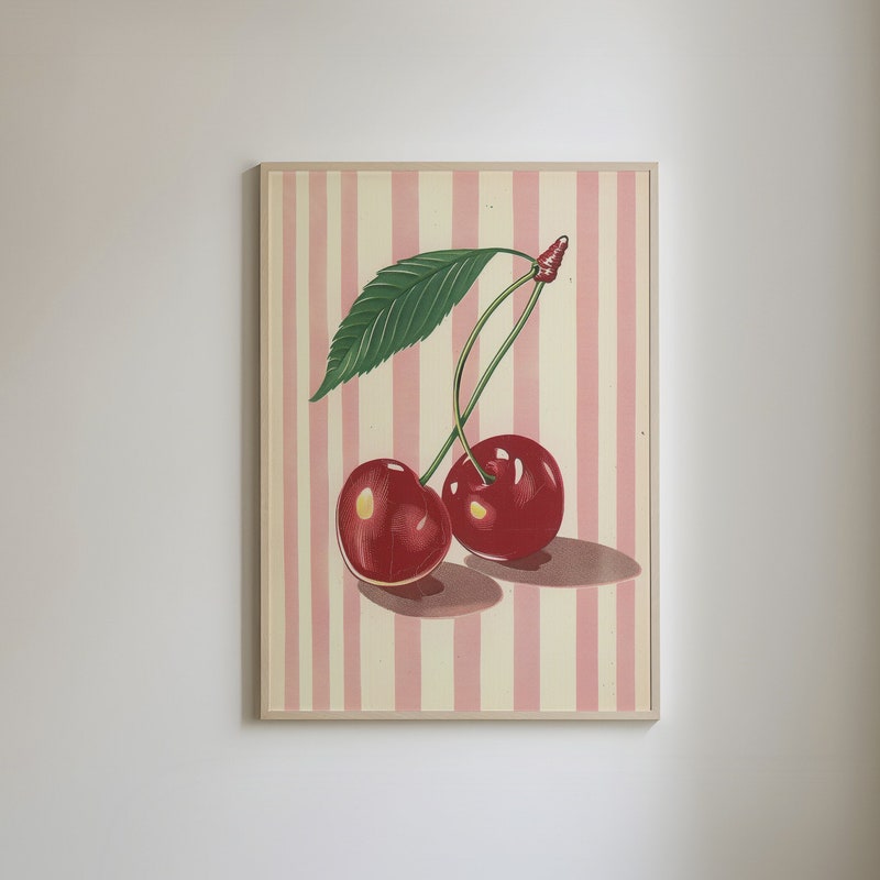Cherry Print - Etsy