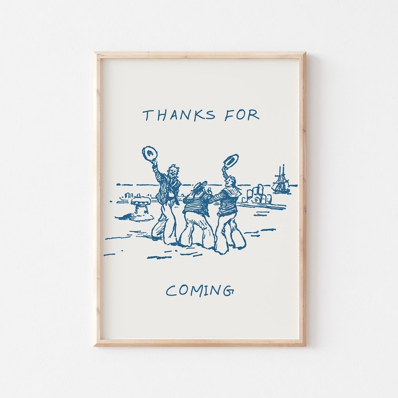 Sailor Poster - Etsy