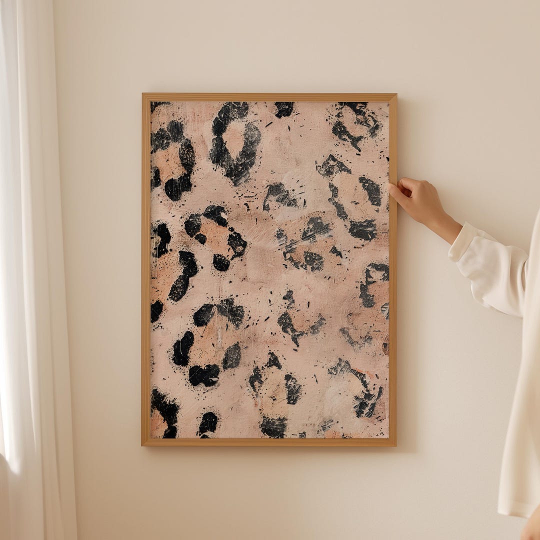Trendy Leopard Print, Leopard Pattern, Cheetah Poster, Textured Wall ...