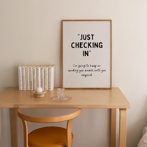 Office Humor, Funny Neutral Desk Decor, Office Decor, Sarcastic Home ...