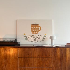 Cozy Fall Print, Cozy Autumn Printables Wall Art, Neutral Fall Decor ...