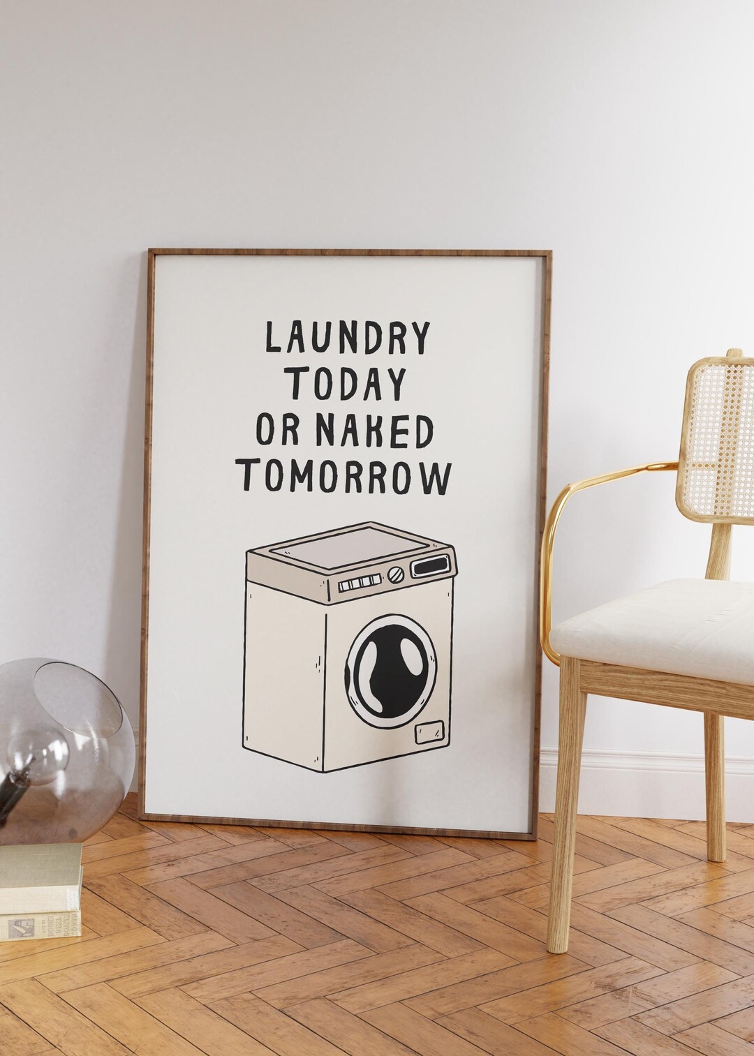 Funny Laundry Print, Laundry Room Decor, Laundromat Poster, Cute ...