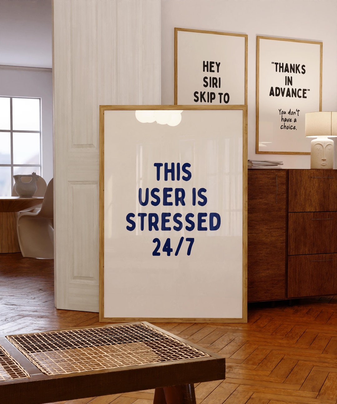 Office Humor, Funny Neutral Desk Decor, Trendy Office Prints, Sarcastic ...