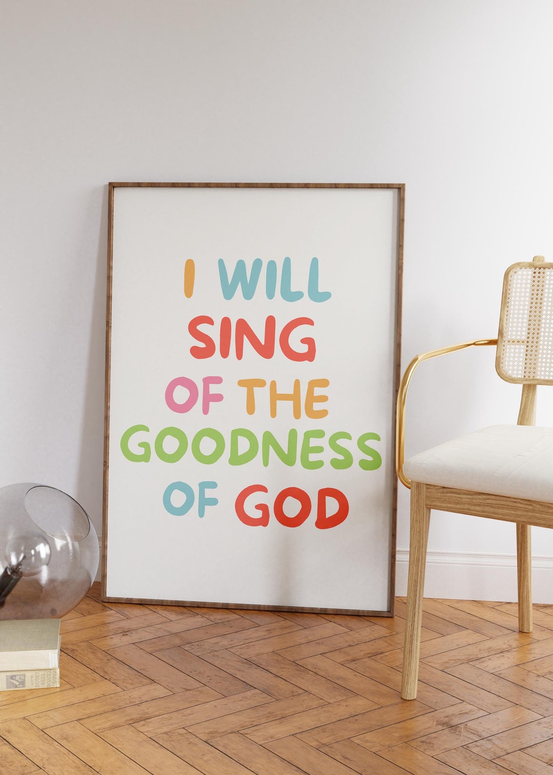 Goodness of God Print, Christian Faith, Jesus, God Poster, Scripture ...