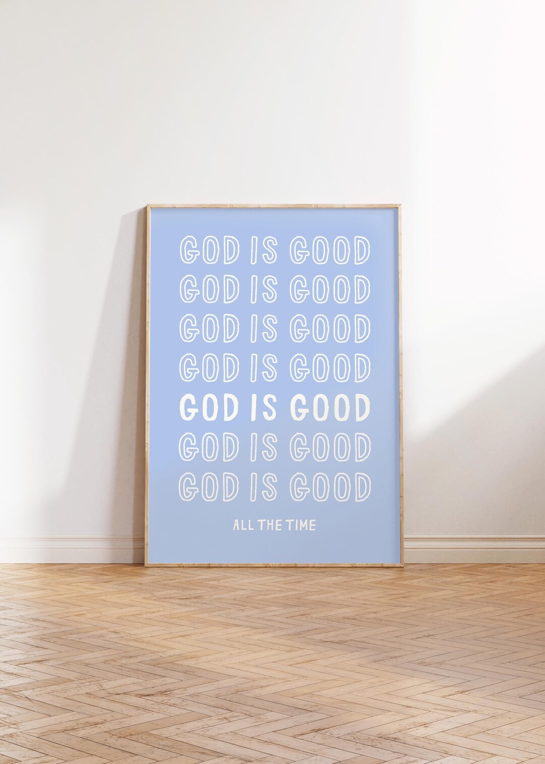 God is Good All the Time Print, Bible Verse Poster, Christian Posters ...