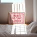 There's No Place Like Bed Print, Cute Above Bed Decor, Trendy ...