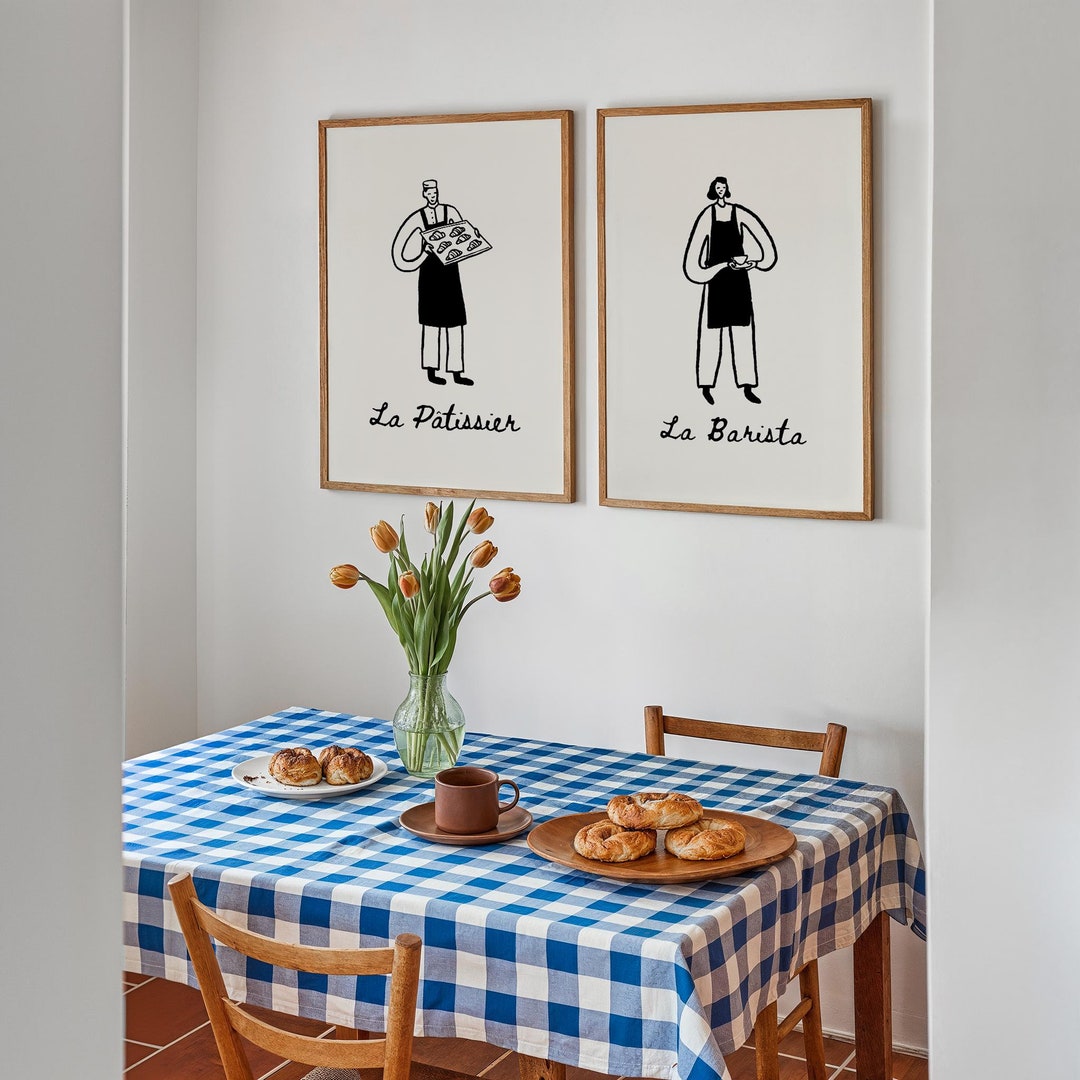 La Barista Print, Pastry Chef Poster, Funny Barista Wall Art, Coffee ...