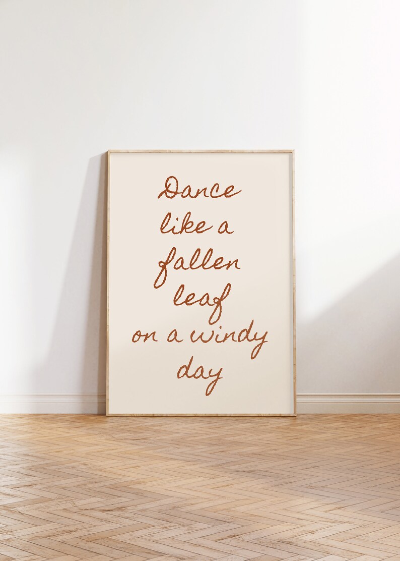 Fall Art Print, Cozy Autumn Printables Wall Art, Fall Quote Poster ...
