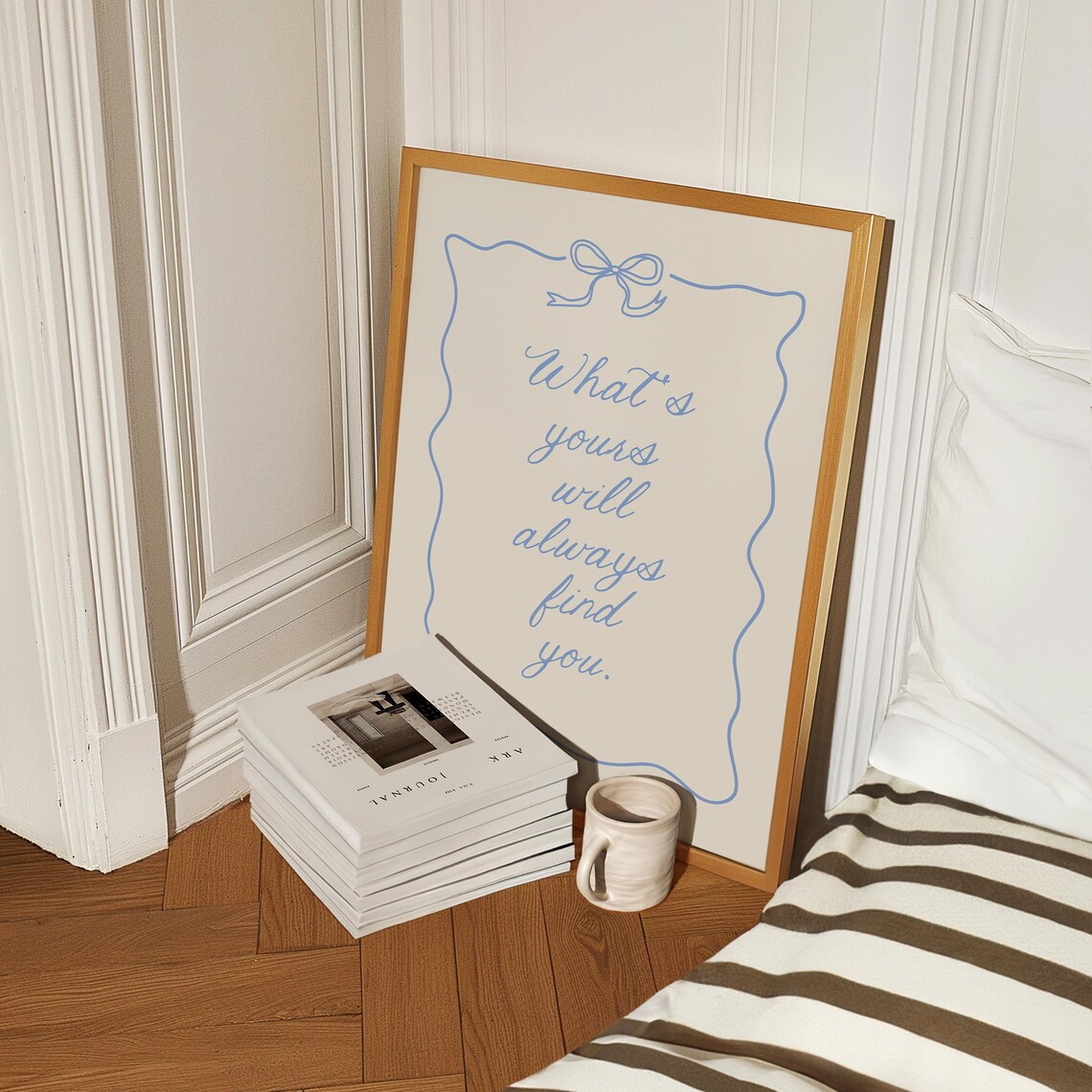 What's Yours Will Always Find You Poster, Positive Affirmation Print ...