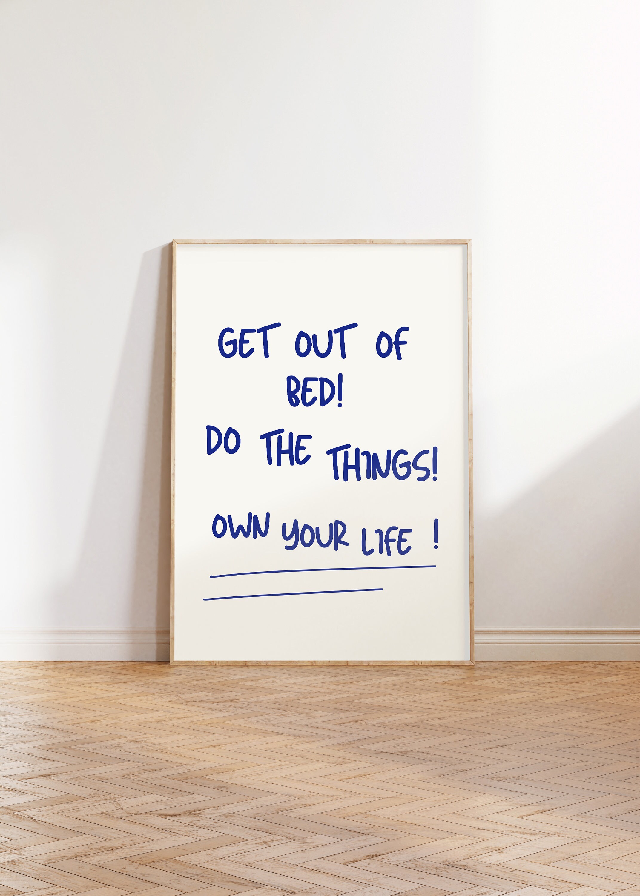Retro Wall Art, Quote Art Print, Trendy Wall Art, Bedroon Wall Decor ...
