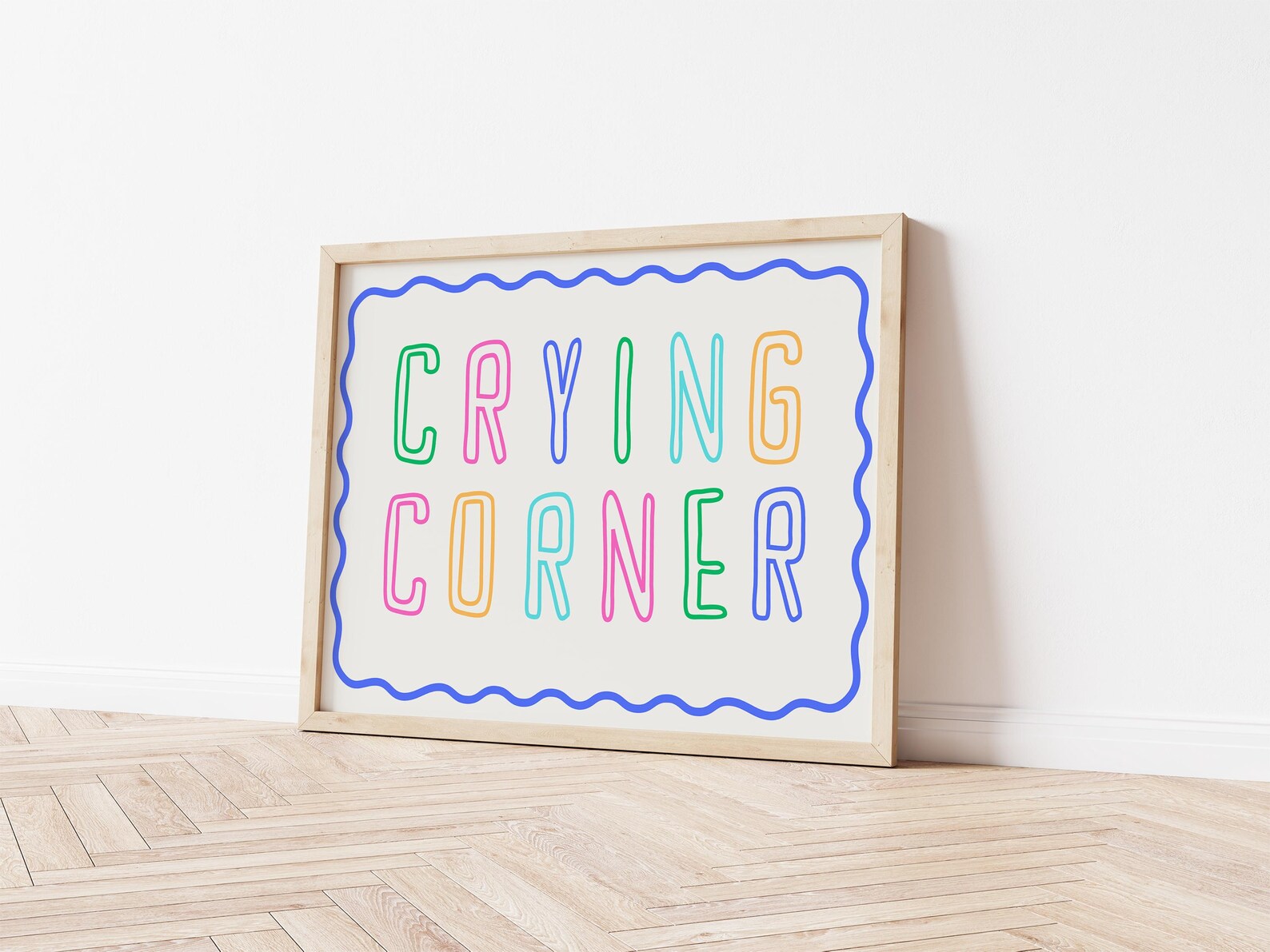 Crying Corner • Girly Wall Art Prints • Trendy Wall Art • Cute ...