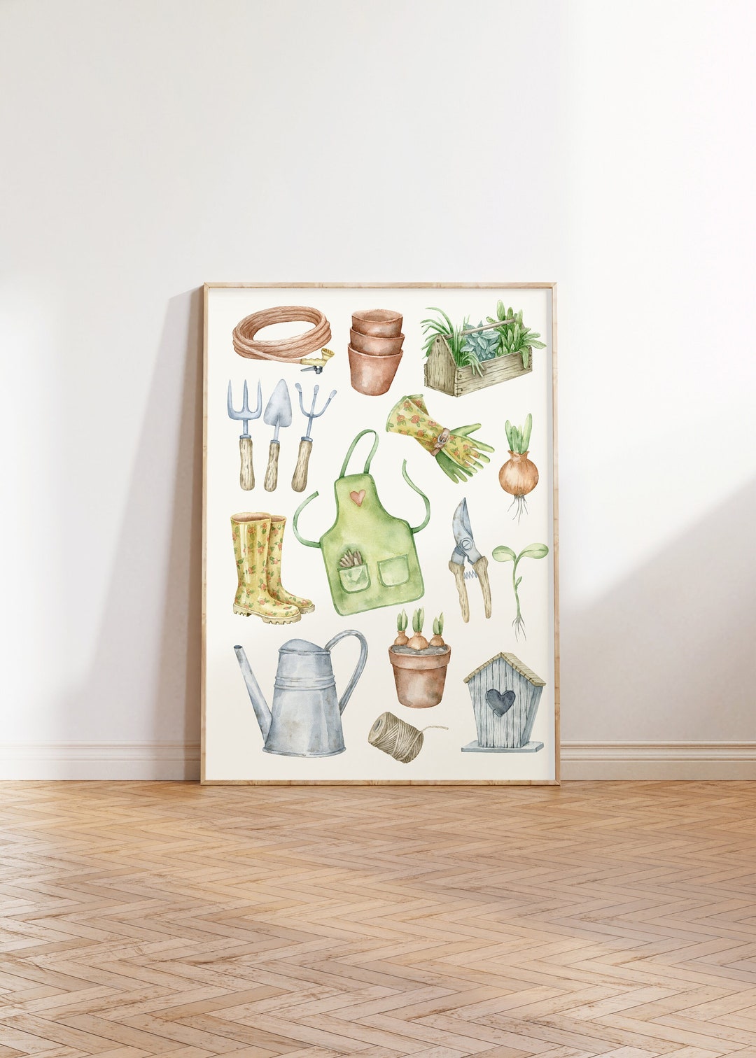 Gardening Printable Art, Gardening Wall Decor, Gift for Gardener ...