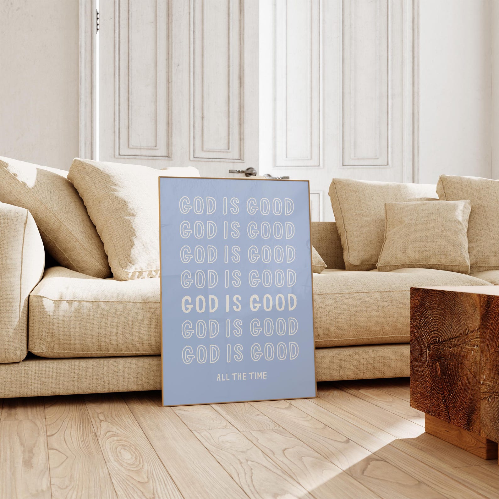God is Good All the Time Print, Bible Verse Poster, Christian Posters ...