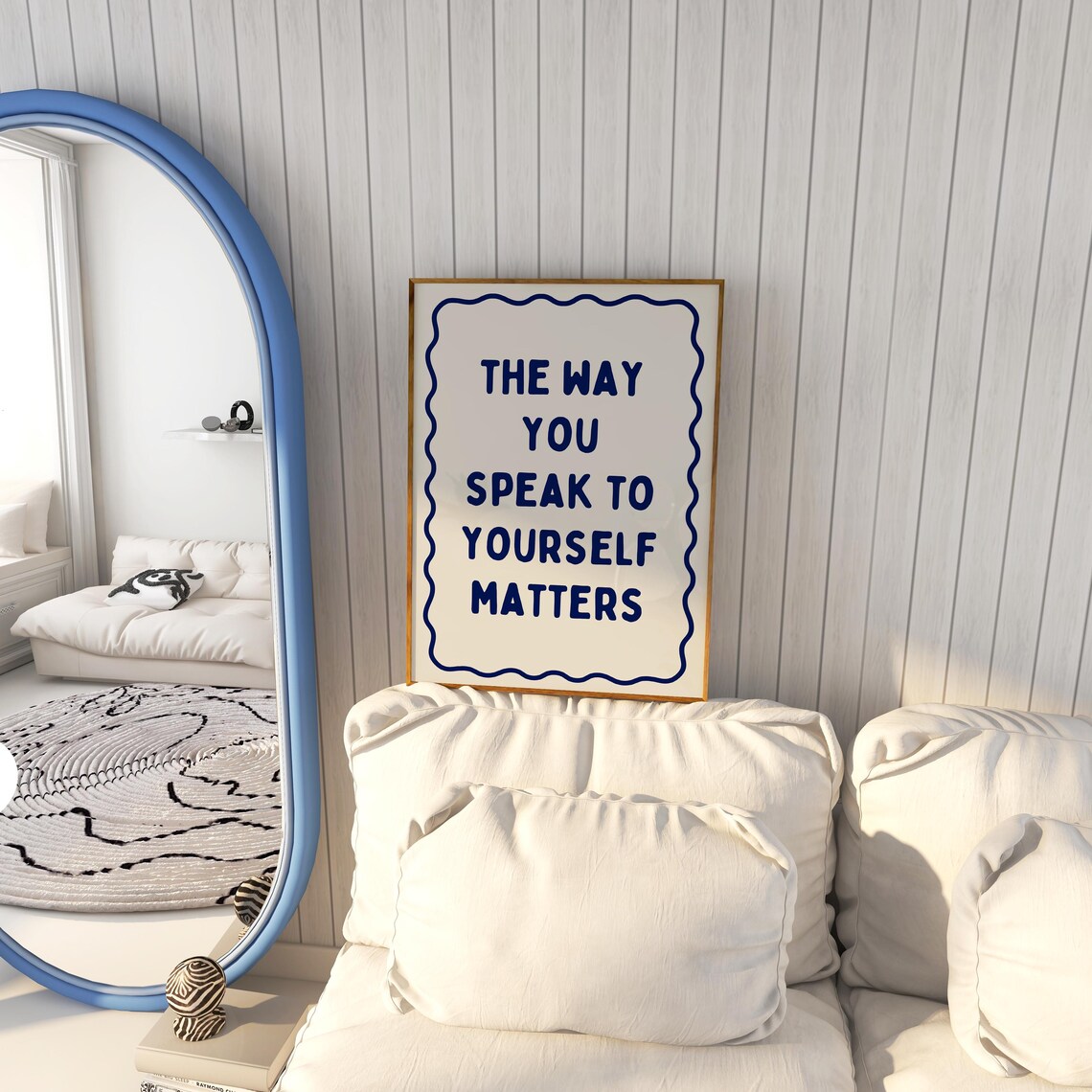The Way You Speak to Yourself Matters Print, Typography Prints, Mental ...