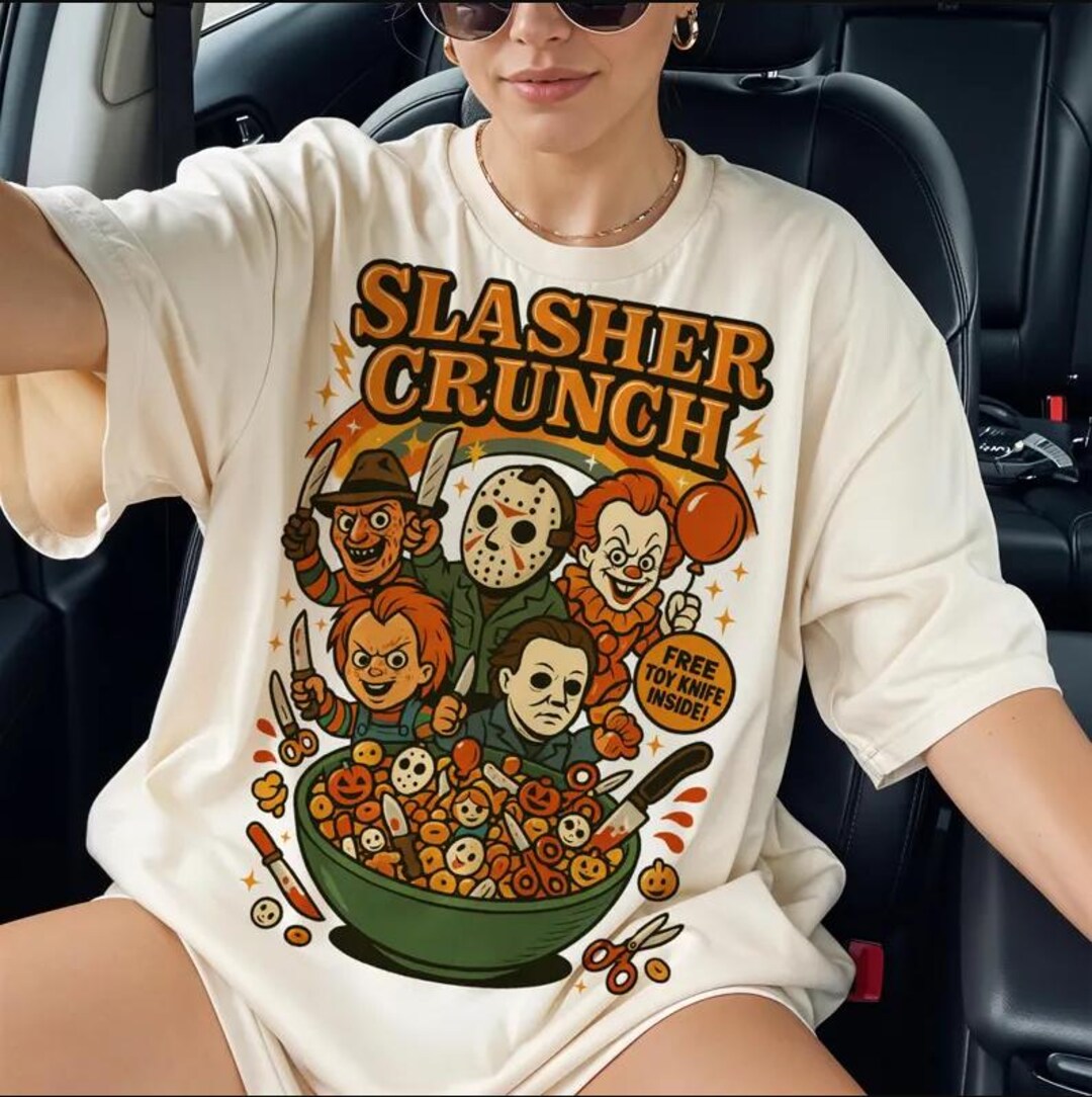 Slasher Crunch Png, Funny Halloween Png, Horror Character Png, Horror ...