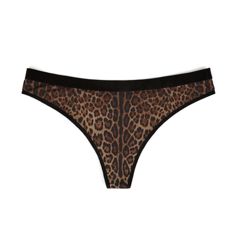 Leopard Lingerie - Etsy