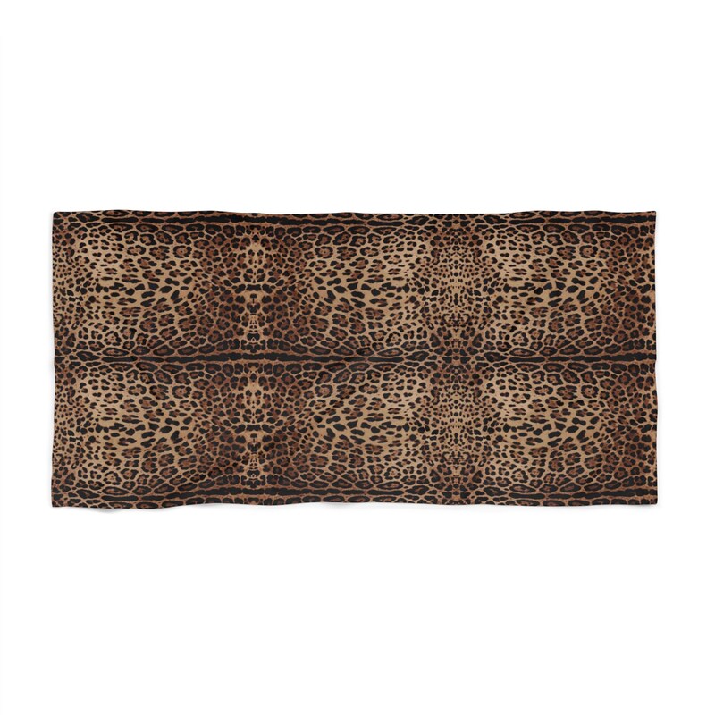 Leopard Towel - Etsy