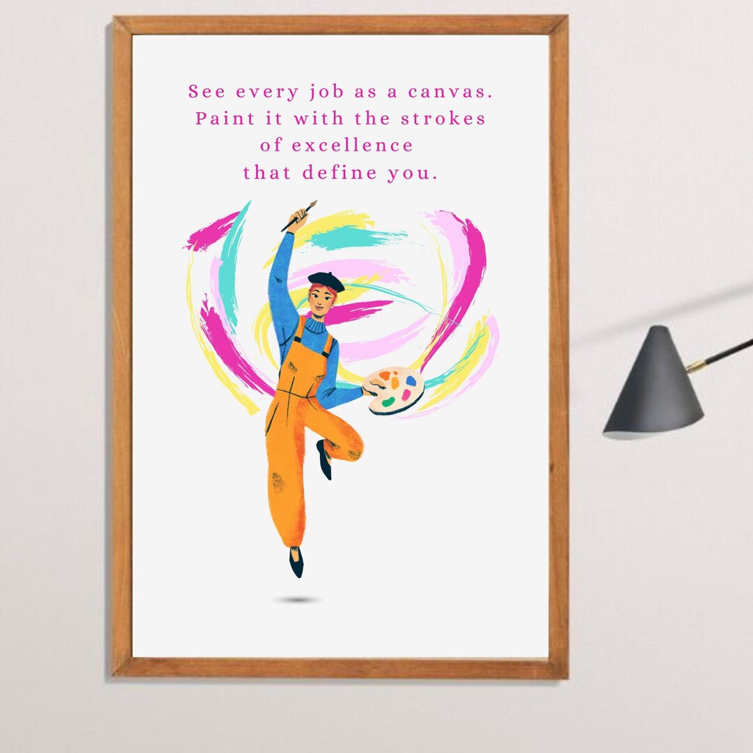 Inspirational Positive Quote Art Motivational Decor Mindset Printable ...