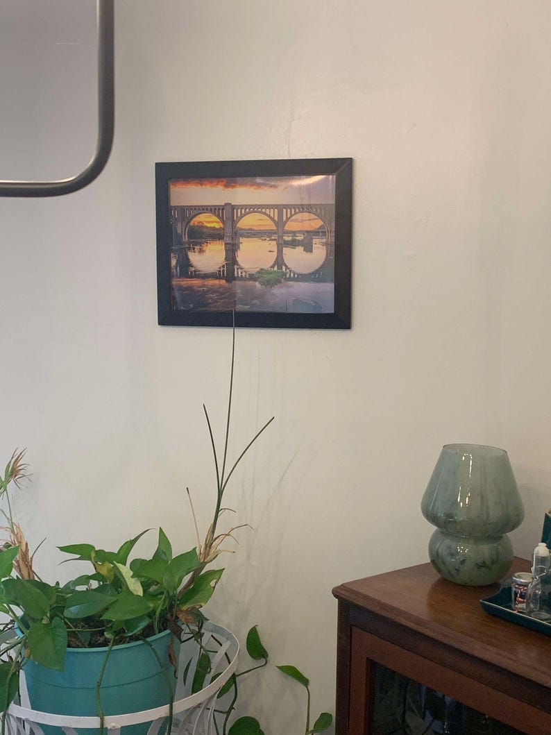 CSX A-line Richmond Bridge at Sunset RVA Photo Print Wall Art - Etsy