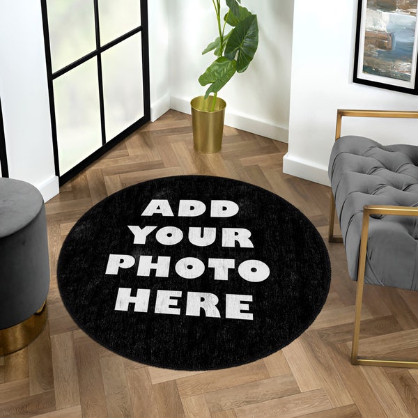 Custom Round Rug - Etsy