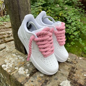 PINK ROPE’ AF1 Custom - Etsy