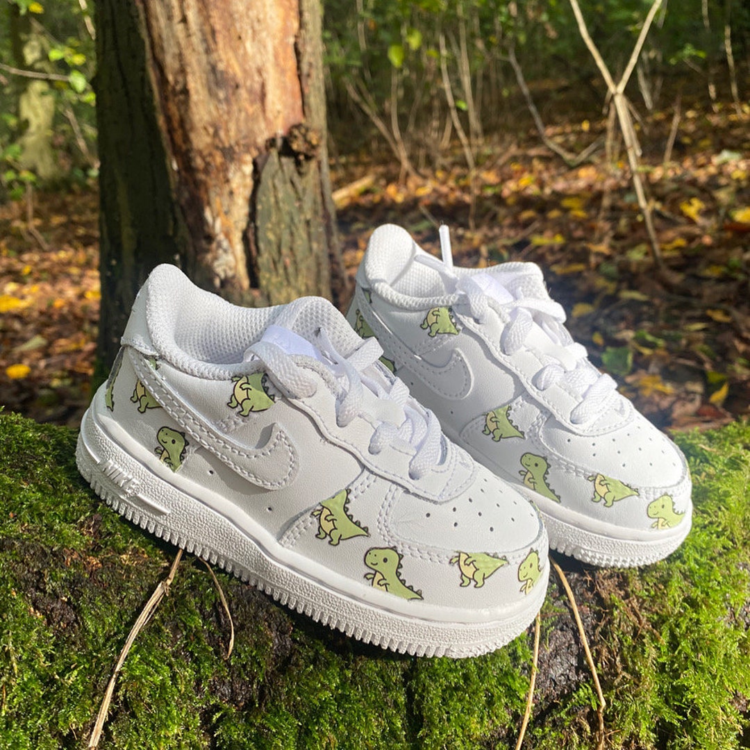 Dinosaur Kids AF1 Custom - Etsy