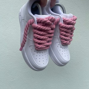 PINK ROPE’ AF1 Custom - Etsy