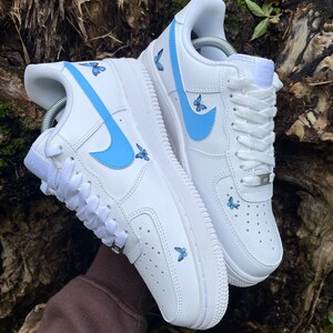 Blue Butterfly’ AF1 Custom - Etsy