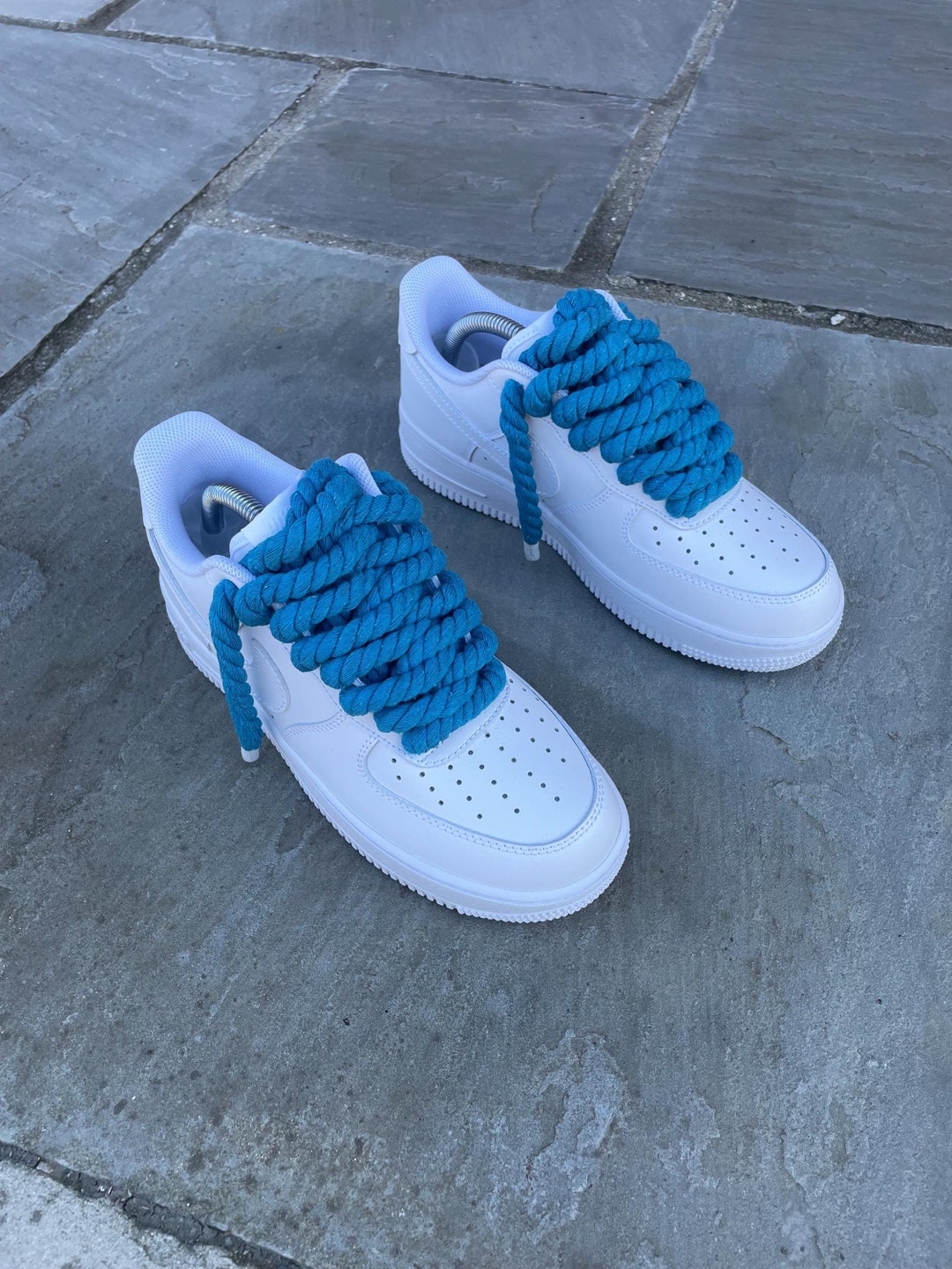 Blue Rope Lace’ AF1 Custom - Etsy