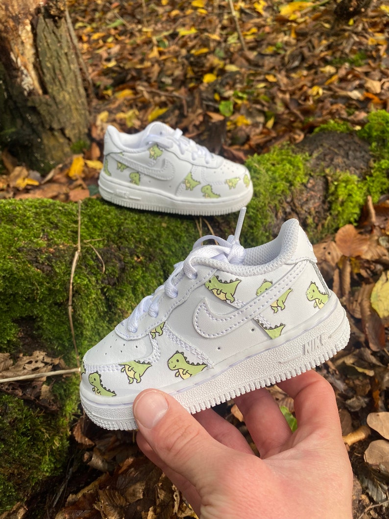Dinosaur Kids AF1 Custom - Etsy