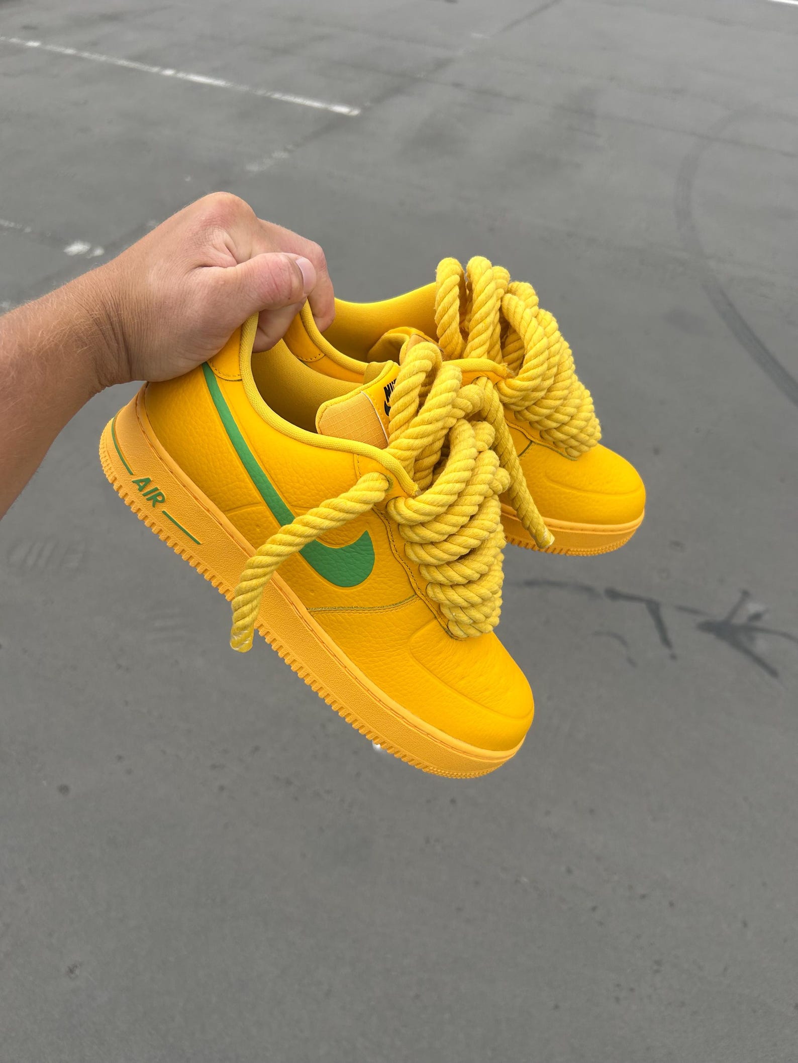 CAMPUS GOLD’ AF1 Customs - Etsy