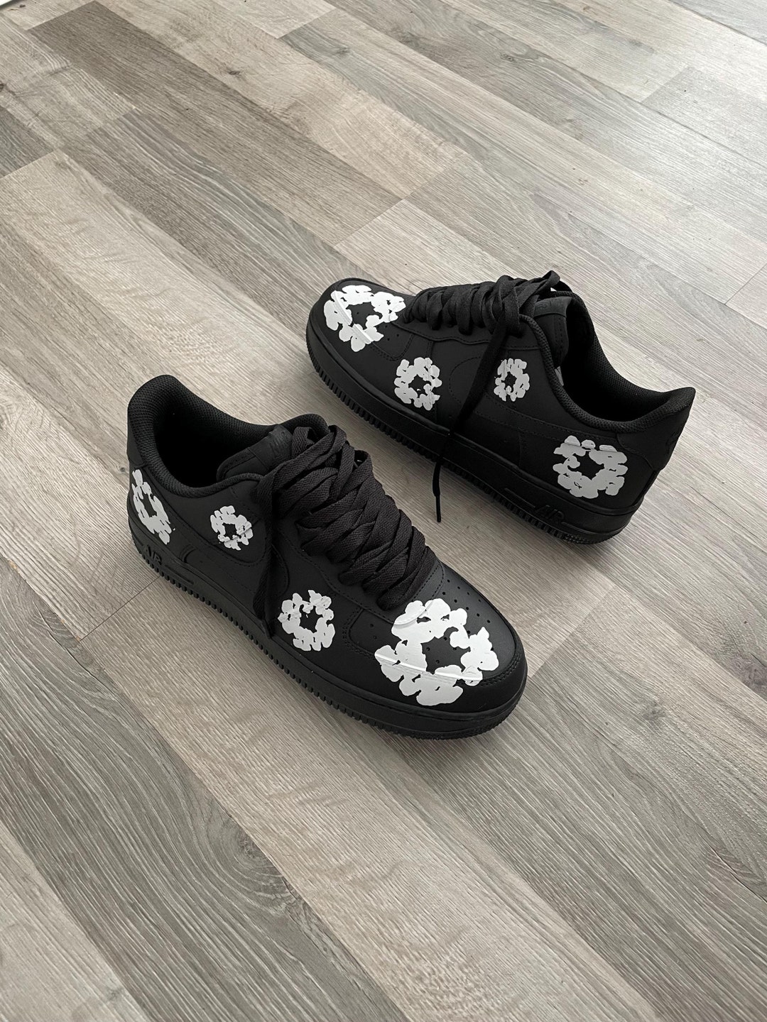 Black Denim Tears’ AF1 Custom - Etsy