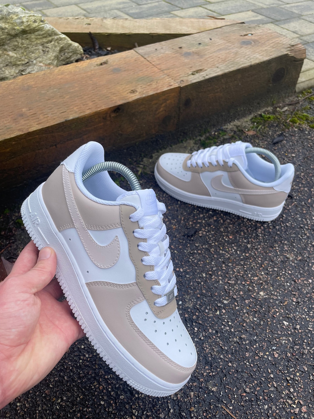 Mocha Brown’ AF1 Custom - Etsy