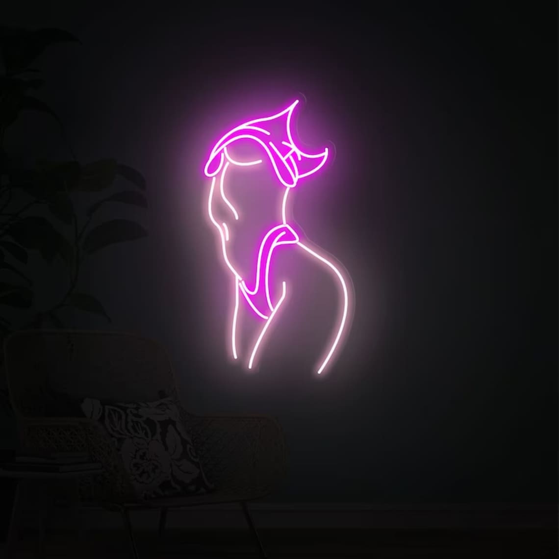 Body Neon Sign, Girl Body Neon Sign, Woman Led Light, Woman Body Neon Sign, Girl Body Painting ...